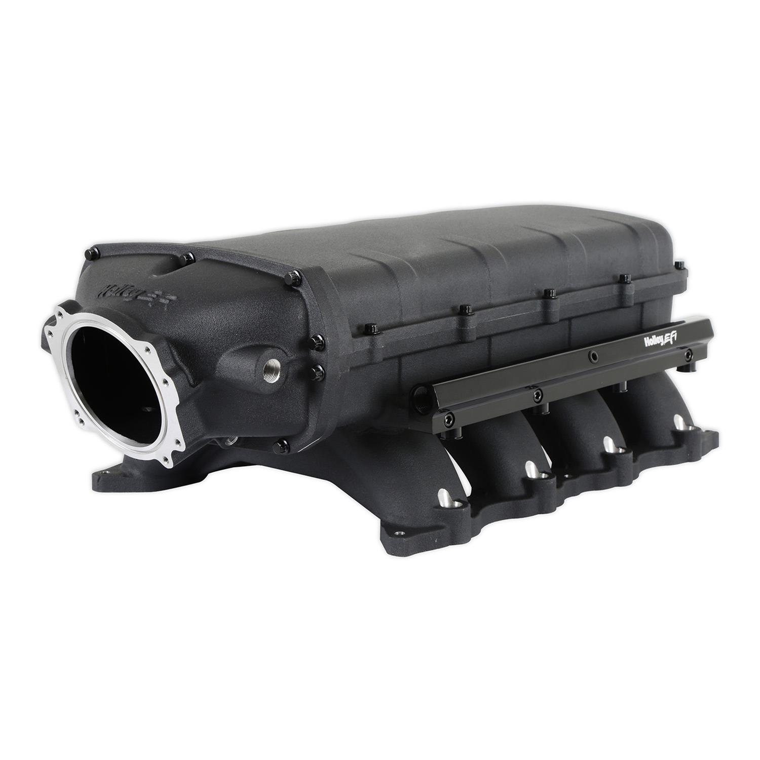 Holley 300-912BK Holley EFI Coyote Ultra Lo-Ram Intake Manifolds | Summit Racing
