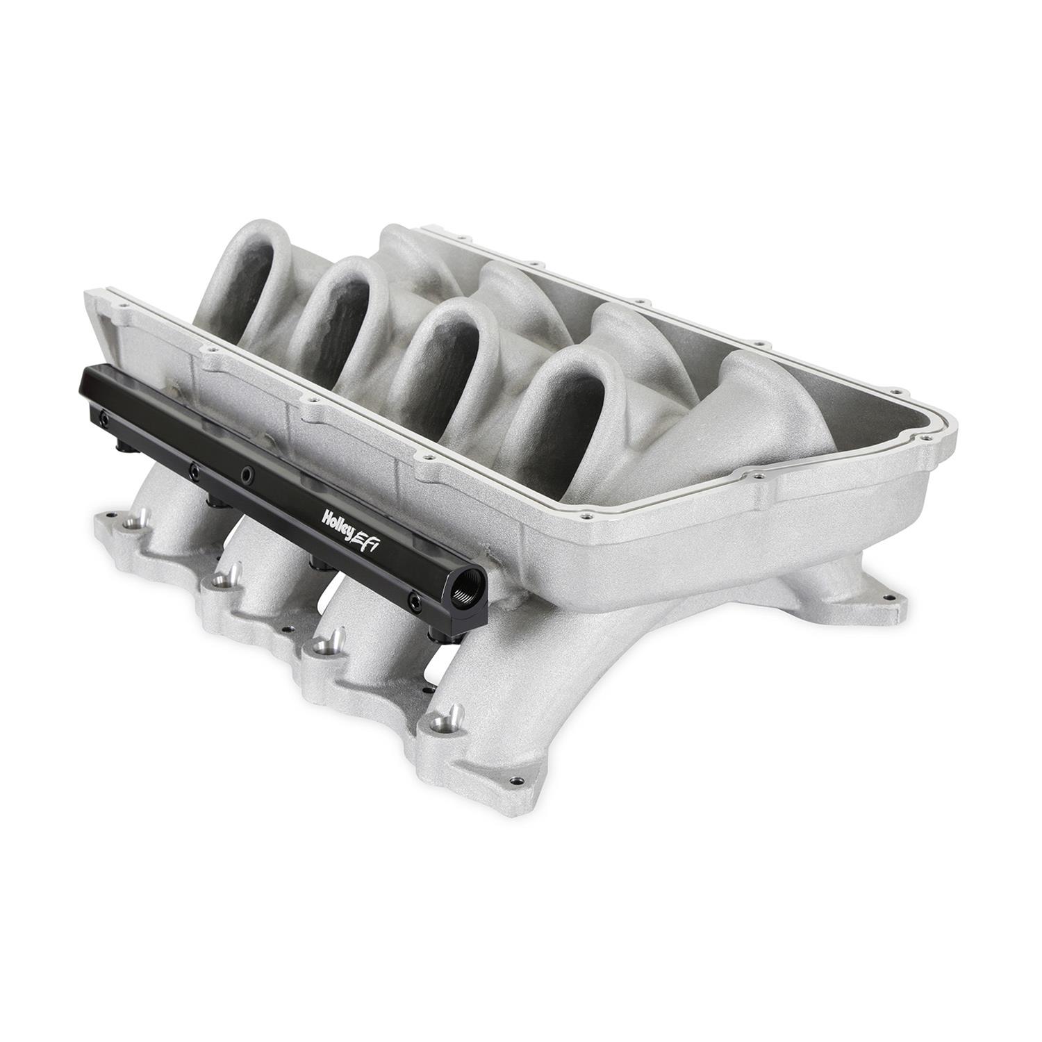 Holley 300-921 Holley EFI Coyote Ultra Lo-Ram Intake Manifolds | Summit ...