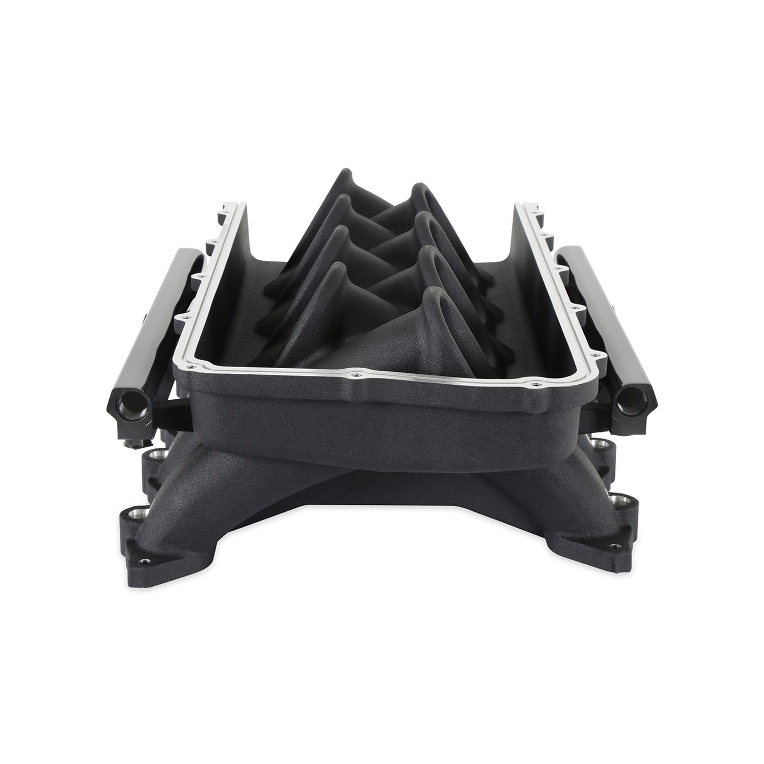 Holley 300-921BK Holley EFI Coyote Ultra Lo-Ram Intake Manifolds ...
