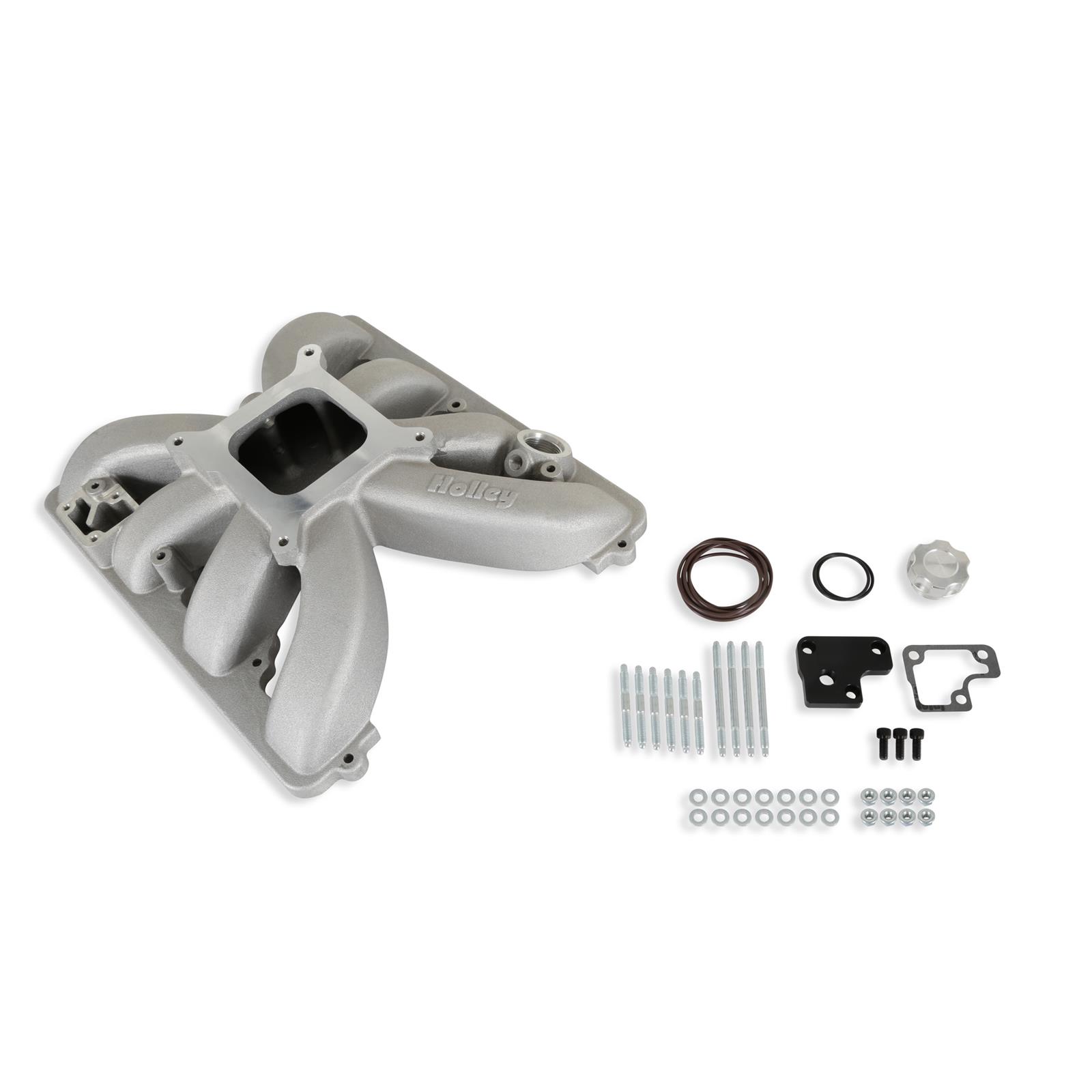 Holley 300-931 Holley Single Plane Carbureted Intake Manifolds | Summit ...