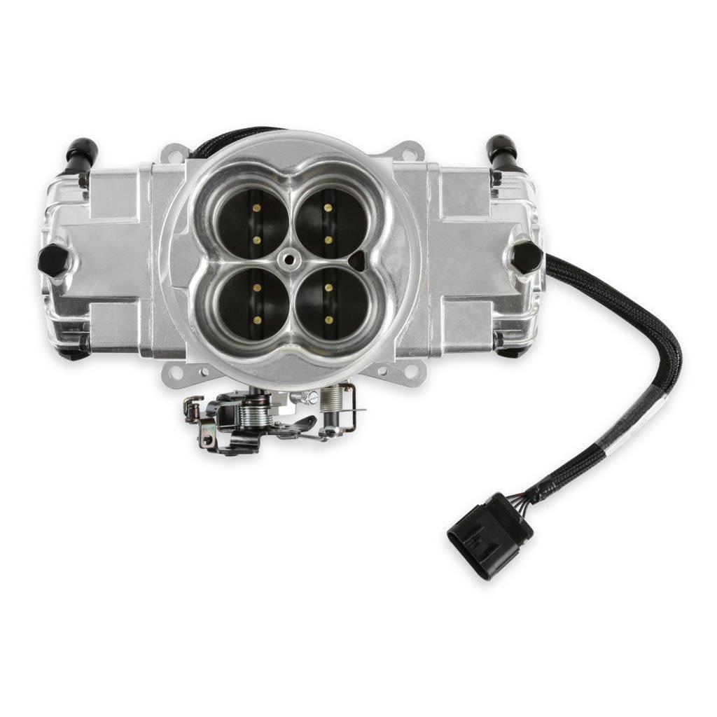 Holley 550-1074 Holley Terminator X Stealth 4150 2X4 EFI Fuel Injection ...