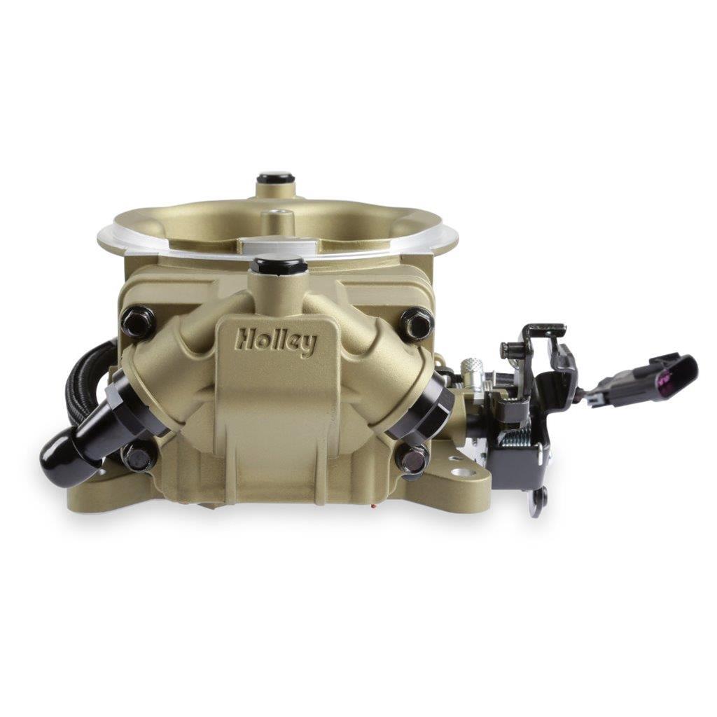 Holley 550-1076 Holley Terminator X Stealth 4150 2X4 EFI Fuel Injection ...