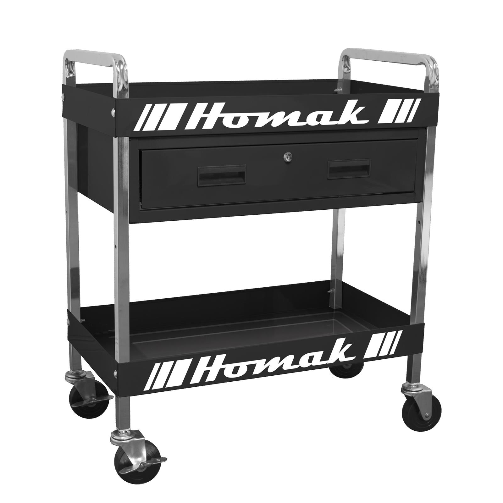 Homak Toolboxes BK06030210 Homak Economy Series Service Carts | Summit ...