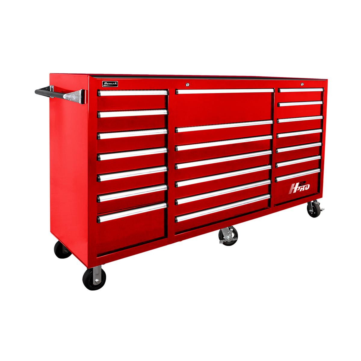 Homak Toolboxes RD04021720 Homak 72 in. H2PRO Series Rolling Cabinets ...