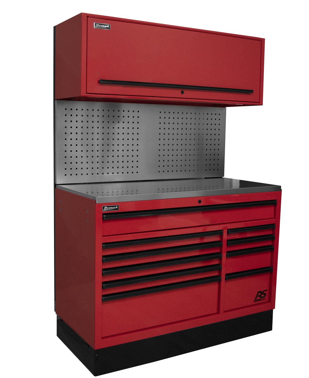 Homak Toolboxes RDCTS54002 Homak CTS Series Tool Chest and Cabinet Sets ...