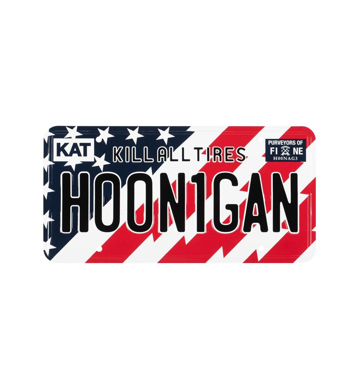 HOONIGAN INDUSTRIES HA411SSHNAST Hoonigan Stars and Stripes License ...