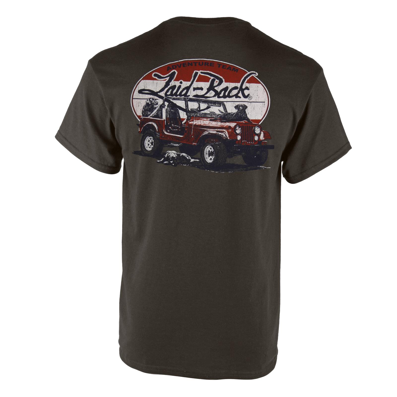 LAID-BACK LB33021SST2X Laid-Back Halfway 4x4 Dogs T-Shirt | Summit Racing