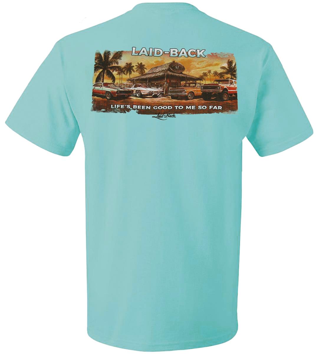 Laid-Back Chevy Tiki Shack T-Shirt | Summit Racing