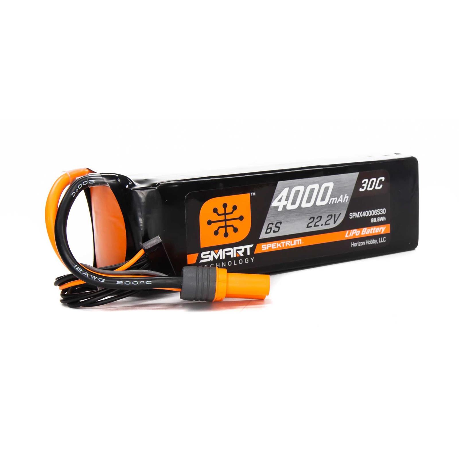 Spektrum SPMX40006S30 Spektrum Smart LiPo Batteries | Summit Racing