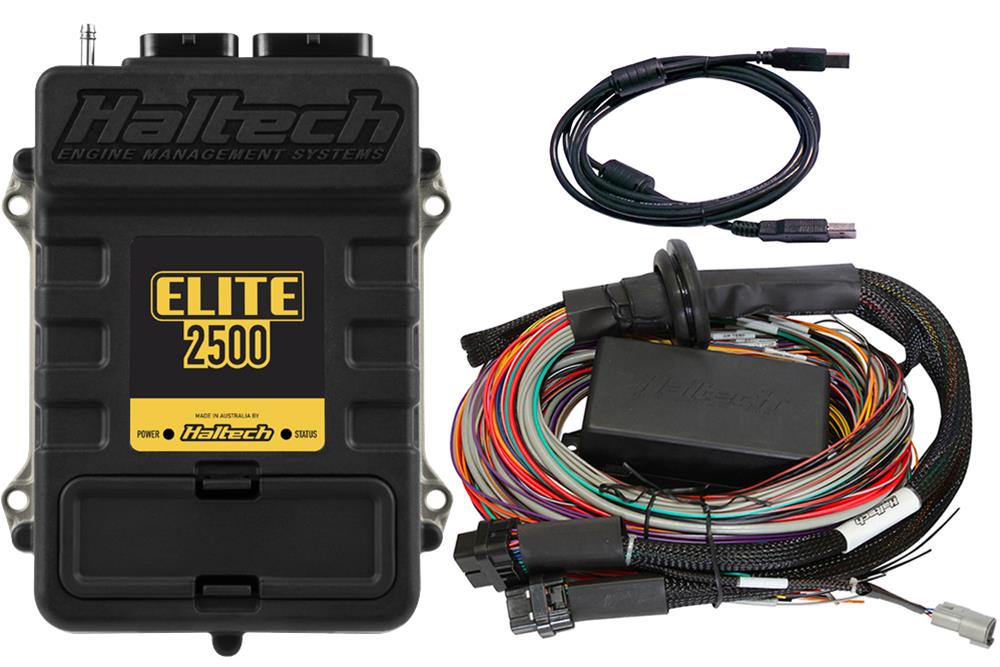 Haltech HT-151304 Haltech Elite 2500 ECU with Premium Universal Wire-In ...