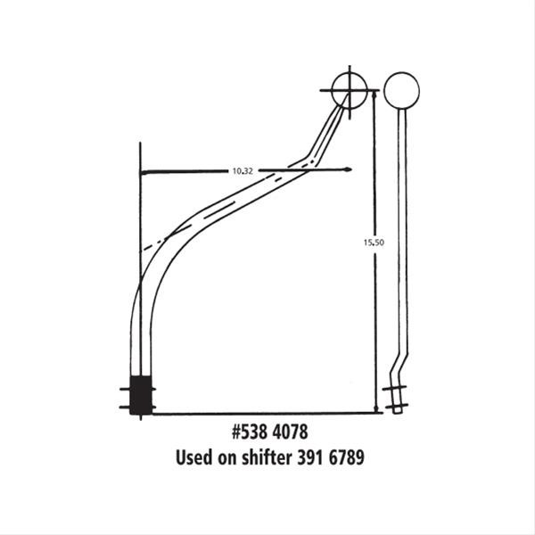 Hurst Shifters 13-0066 Summit Racing™ Manual Transmission Shifter and ...