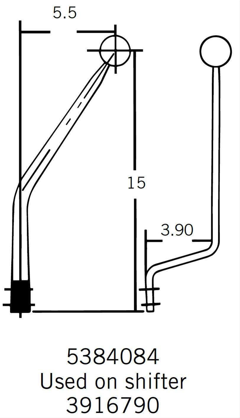 Hurst Shifters 5384084 Hurst Competition Plus Flat Shifter Sticks ...
