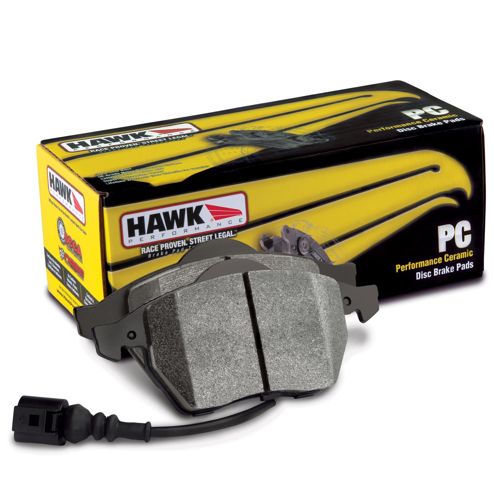 Hawk Performance HB616Z.607 Hawk Performance Ceramic Brake Pads ...