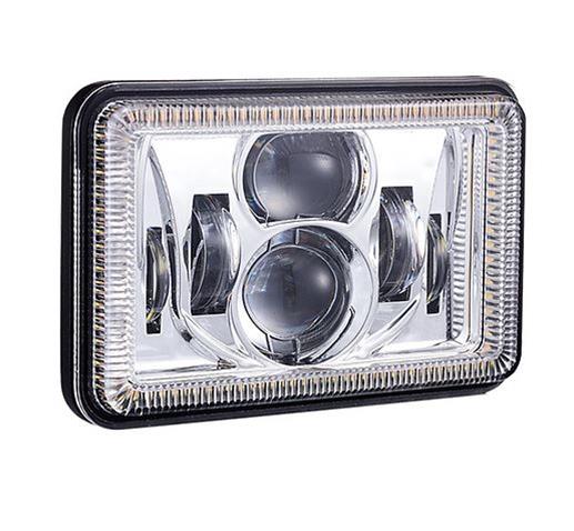 Haizer Lighting HZR-4686D Haizer Projector LED Headlights | Summit Racing