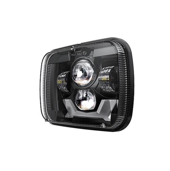 Haizer Lighting HZR-5798B Haizer Projector LED Headlights | Summit Racing