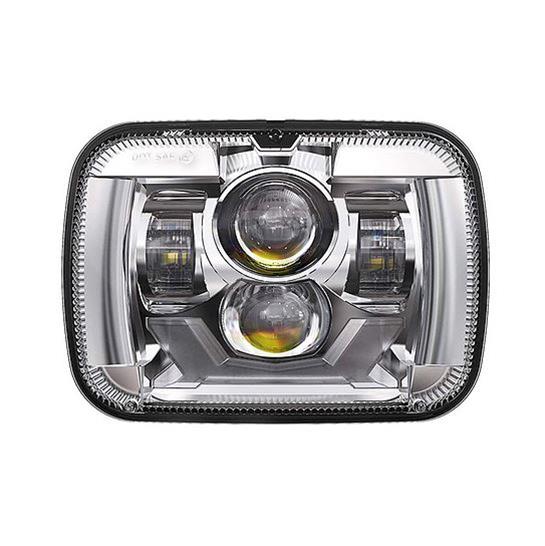 Haizer Lighting HZR-5798C Haizer Projector LED Headlights | Summit Racing