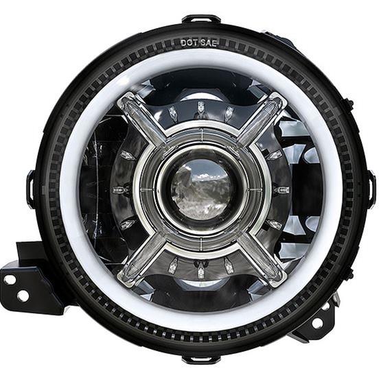 Haizer Lighting HZR-JL-9RXS Haizer Projector LED Headlights | Summit Racing