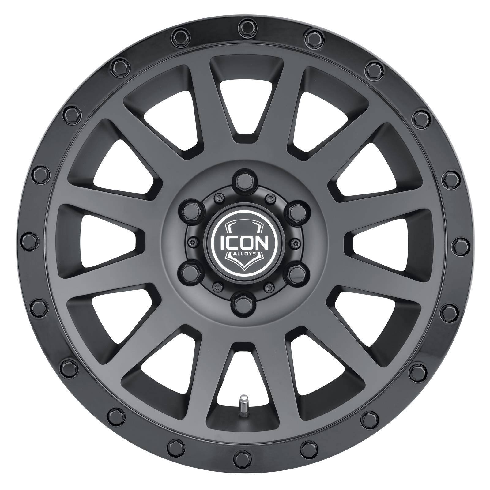 ICON Alloys 2018908350DB Icon Alloys Compression Double Black Wheels ...
