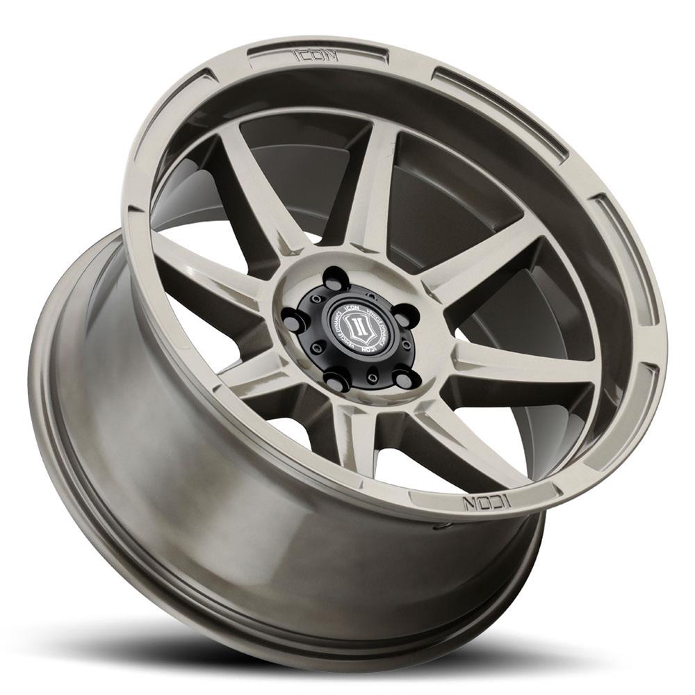 ICON Alloys 6020105545BG Icon Alloys Bandit Bronze Wheels | Summit Racing