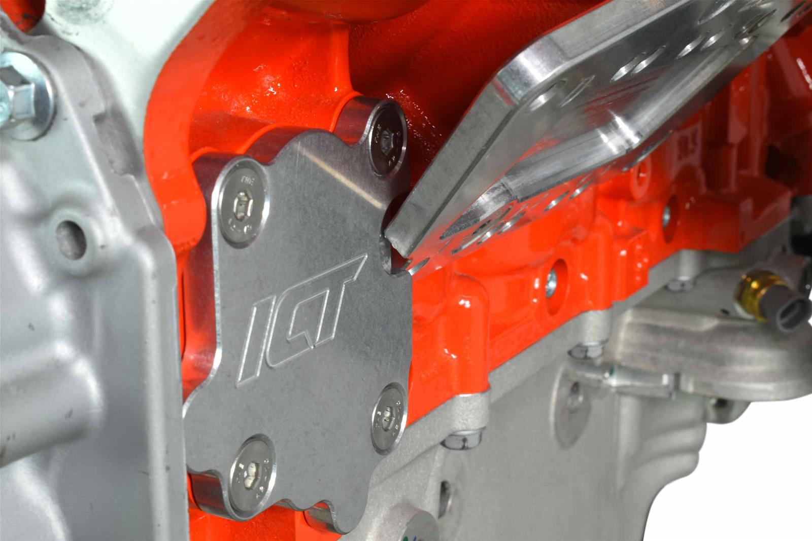 ICT Billet 551123 ICT Billet Vacuum Pump Block-Off Plates | Summit Racing