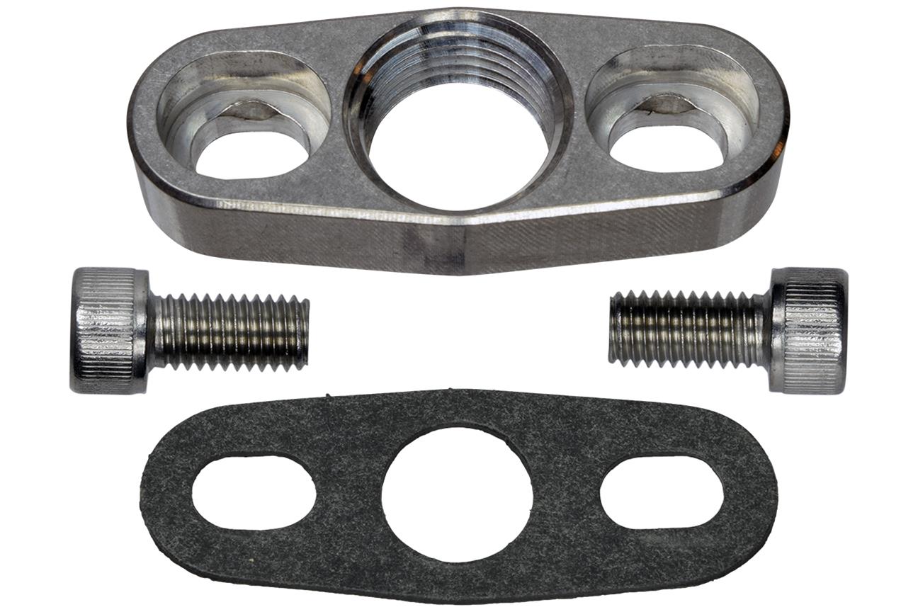 ICT Billet 551163 ICT Billet Turbocharger Oil Pan Adapter Flanges ...