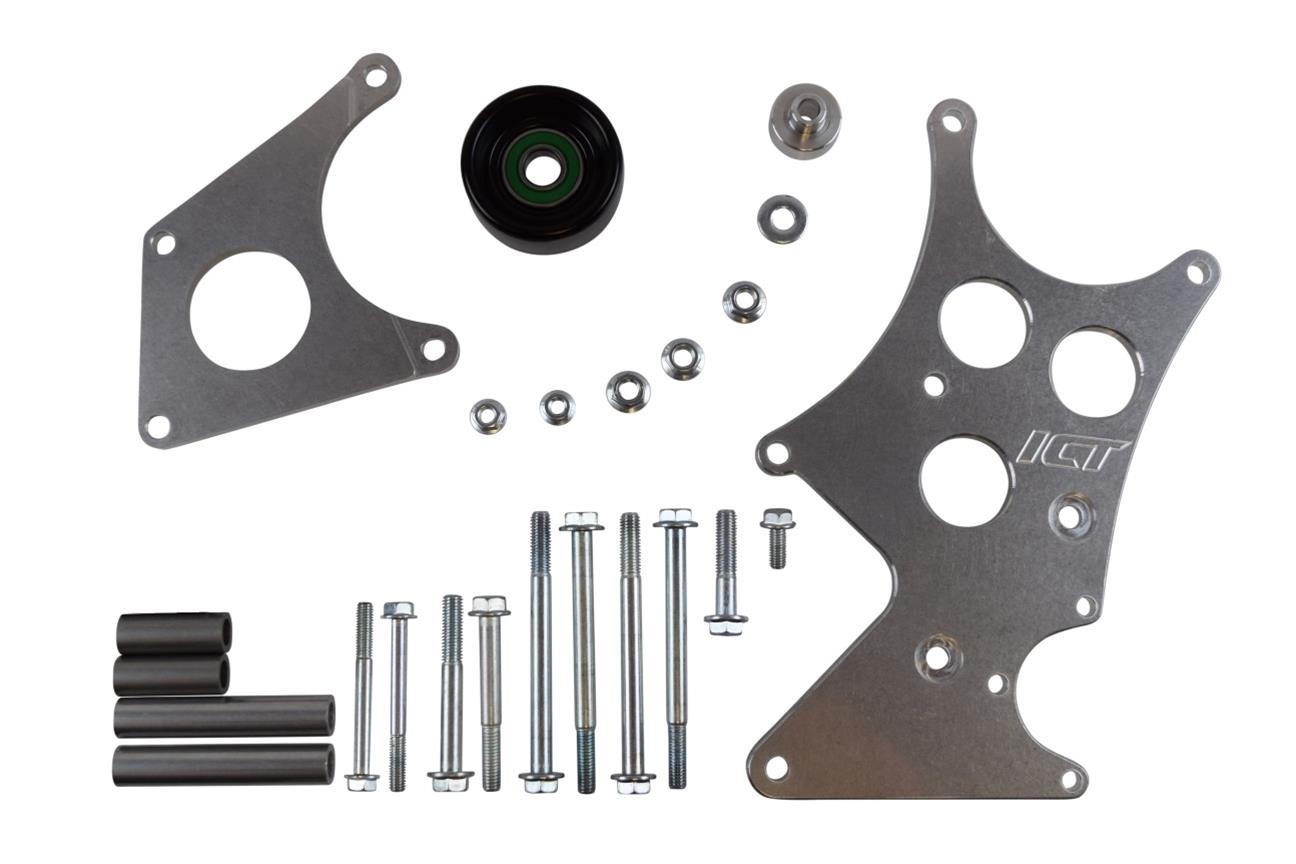 ICT Billet 551362-1 ICT Billet Alternator/Power Steering Bracket Kits ...
