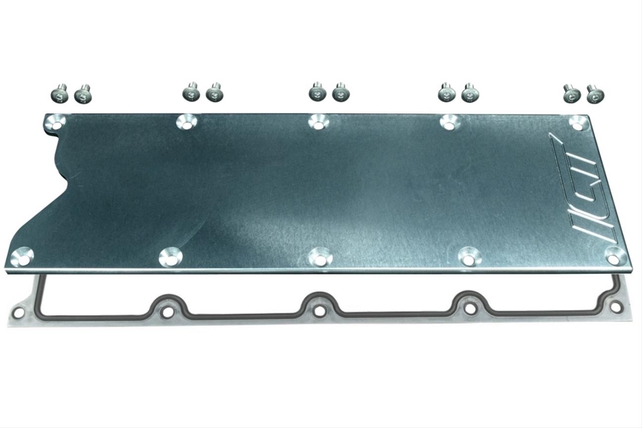 ICT Billet LS Lifter Valley Covers 551629G - Free Shipping on Orders ...