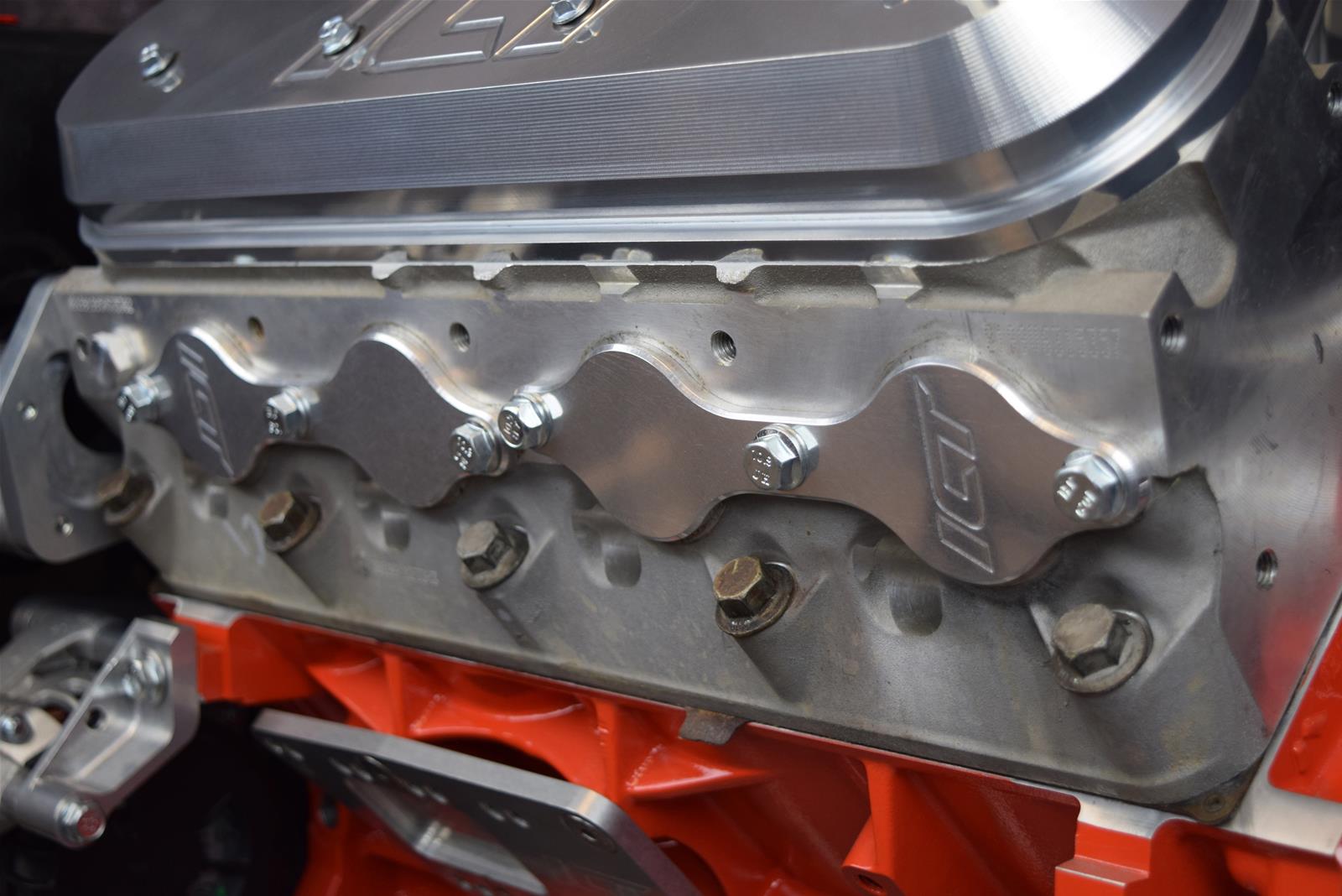 ICT Billet 551735 ICT Billet Exhaust Port Block-Off Plates | Summit Racing