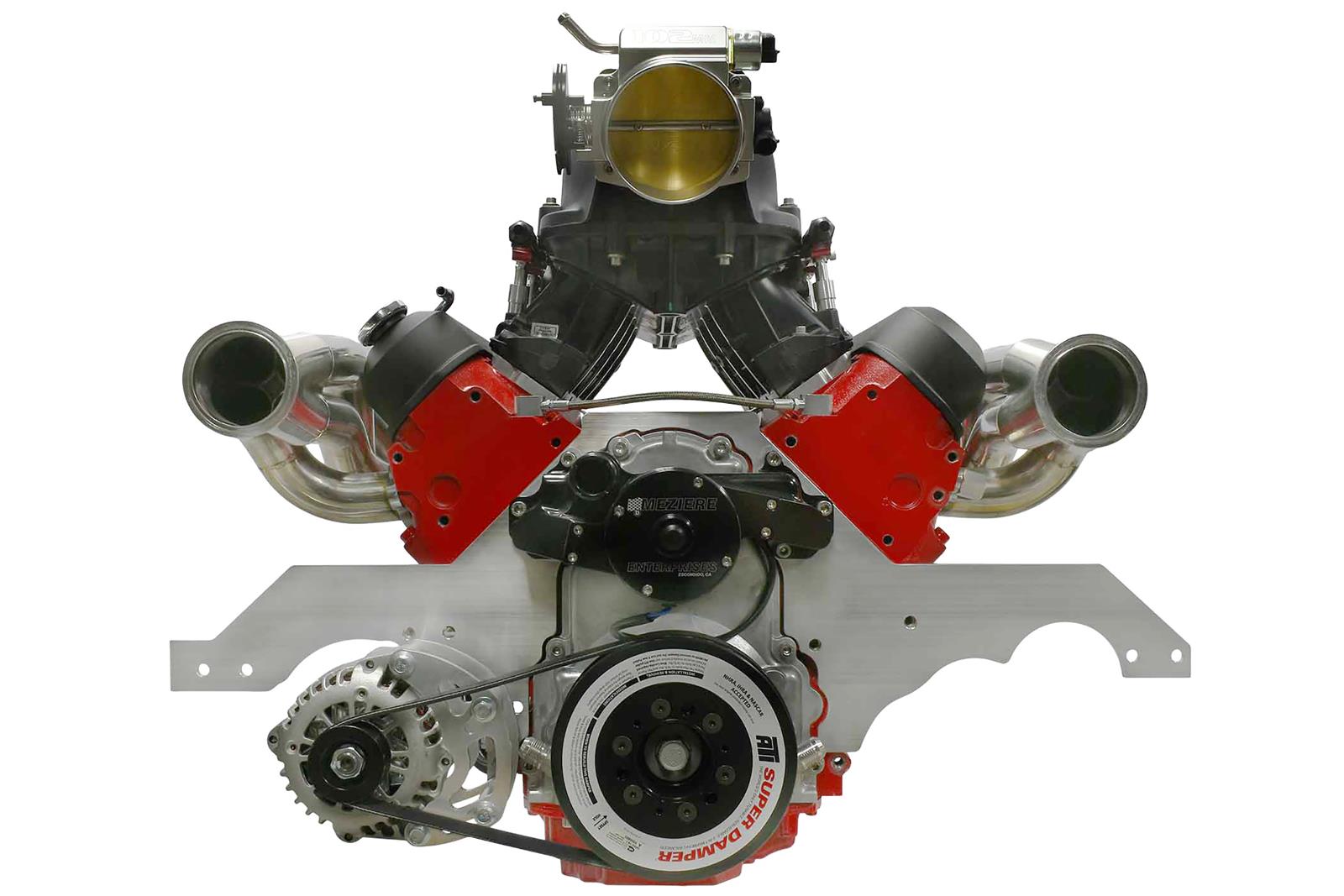 ICT Billet 551816-GBDY ICT Billet Front Motor Plates | Summit Racing