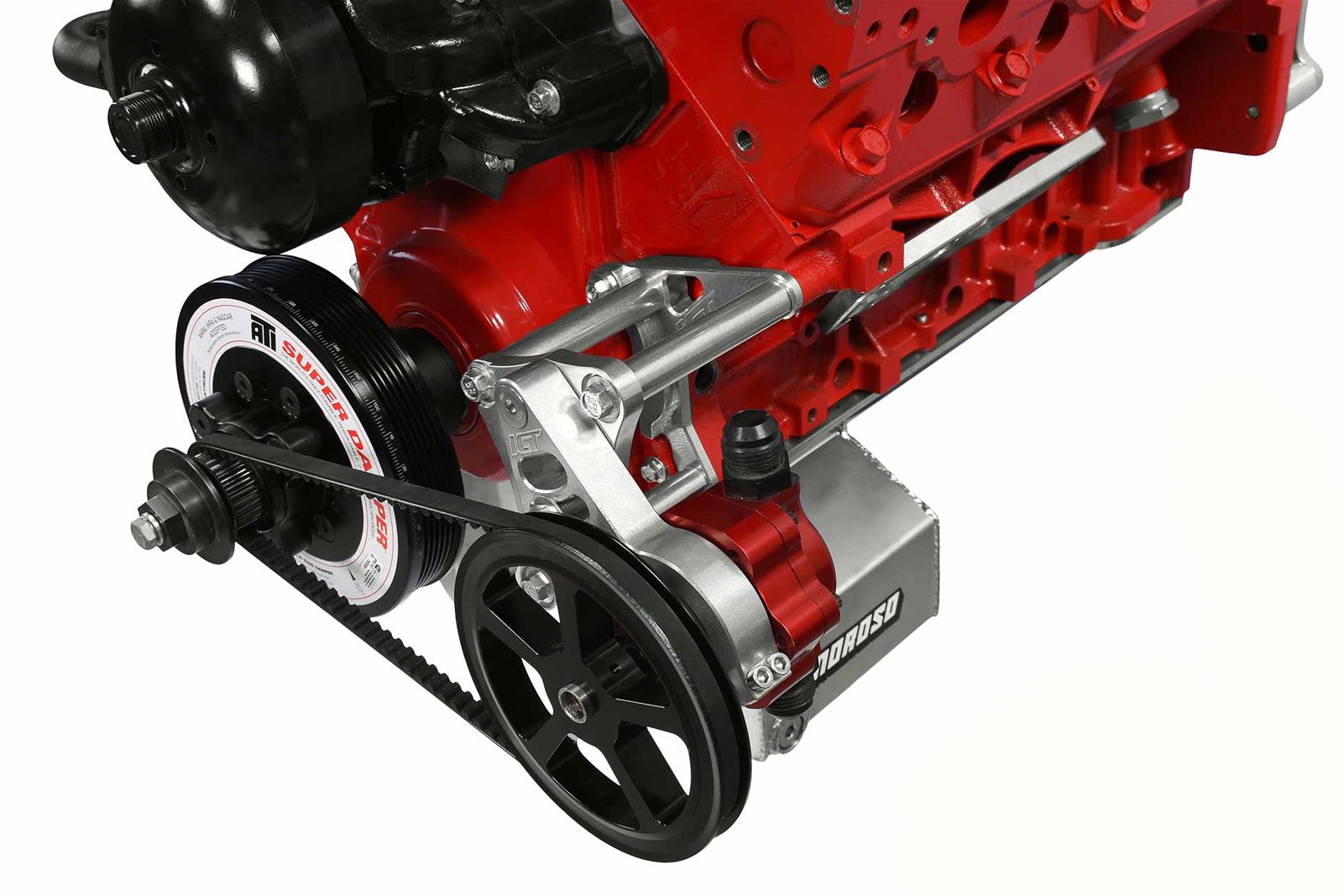 ICT Billet 551921-LS01 ICT Billet Iron Block Accessory Support Brackets ...