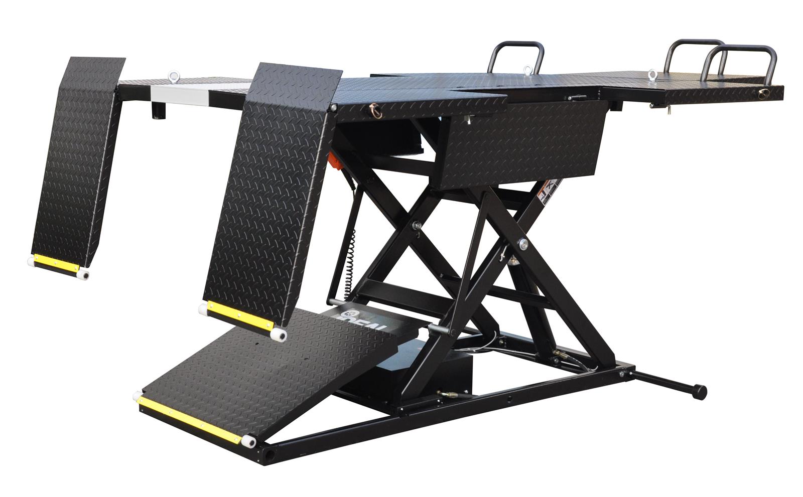 iDEAL Equipment U-2200IEH-XR iDEAL Tool Electric/Hydraulic UTV Lift ...