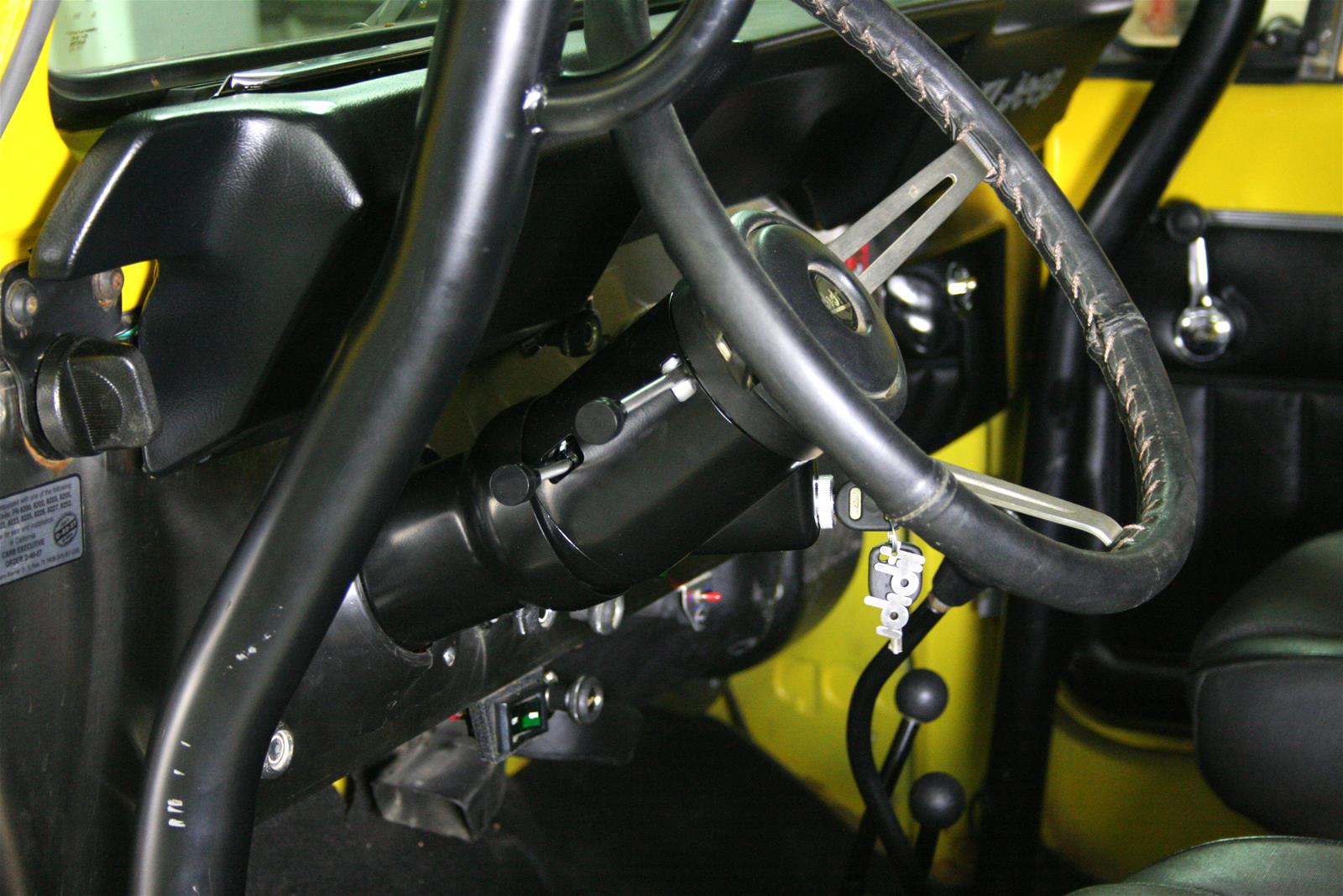 1980 JEEP CJ5 ididit 1520800051 ididit Retrofit Floor Shift Steering ...