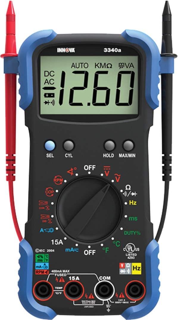 Innova 3340 Innova 3340 Series Automotive Digital Multimeters | Summit ...