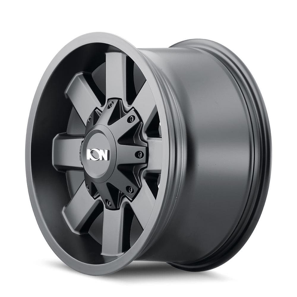 ION Alloy Wheels 141-7952B18 ION Alloy Series 141 Satin Black Wheels ...