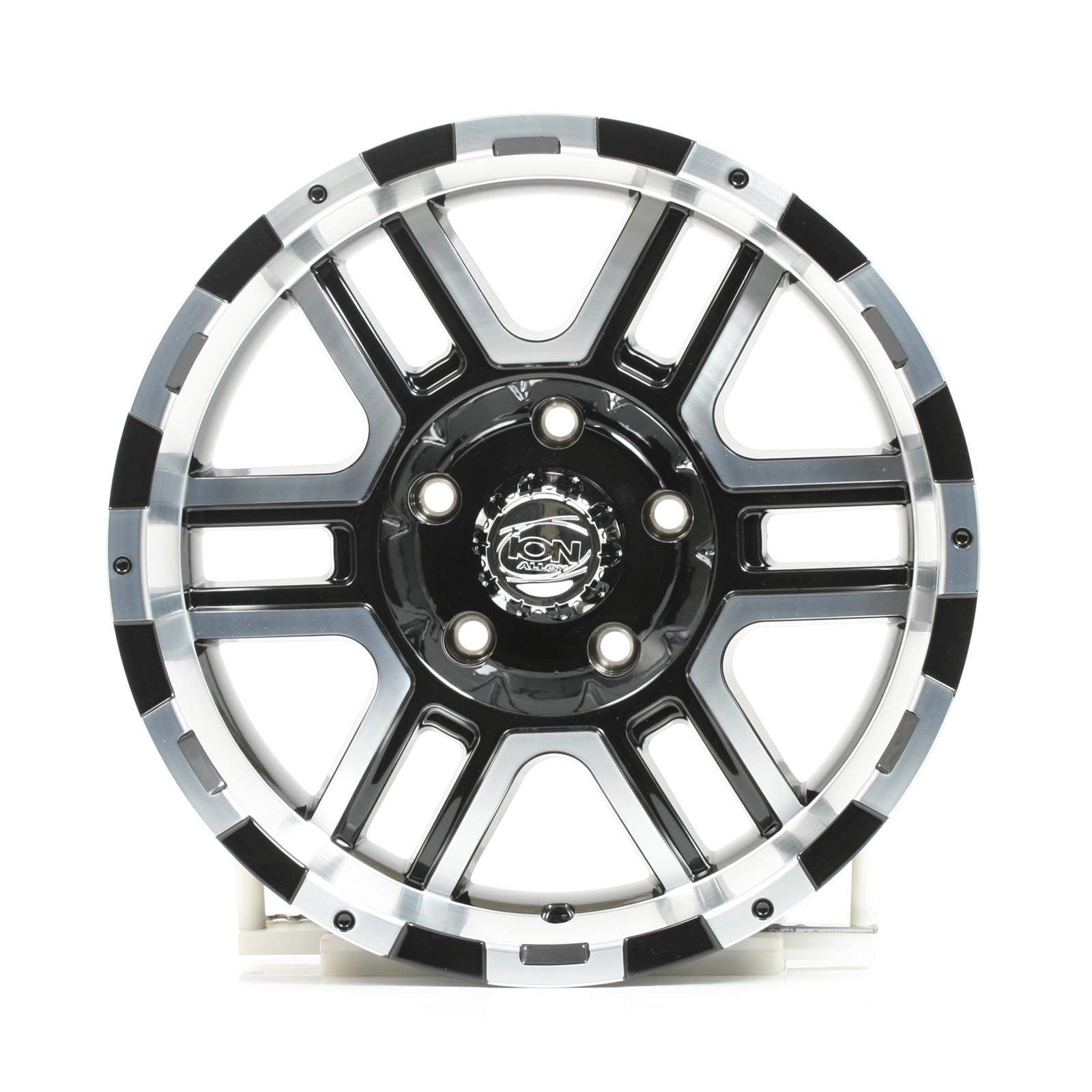 ION Alloy Wheels 179-7835B ION Alloy Series 179 Gloss Black Wheels with ...