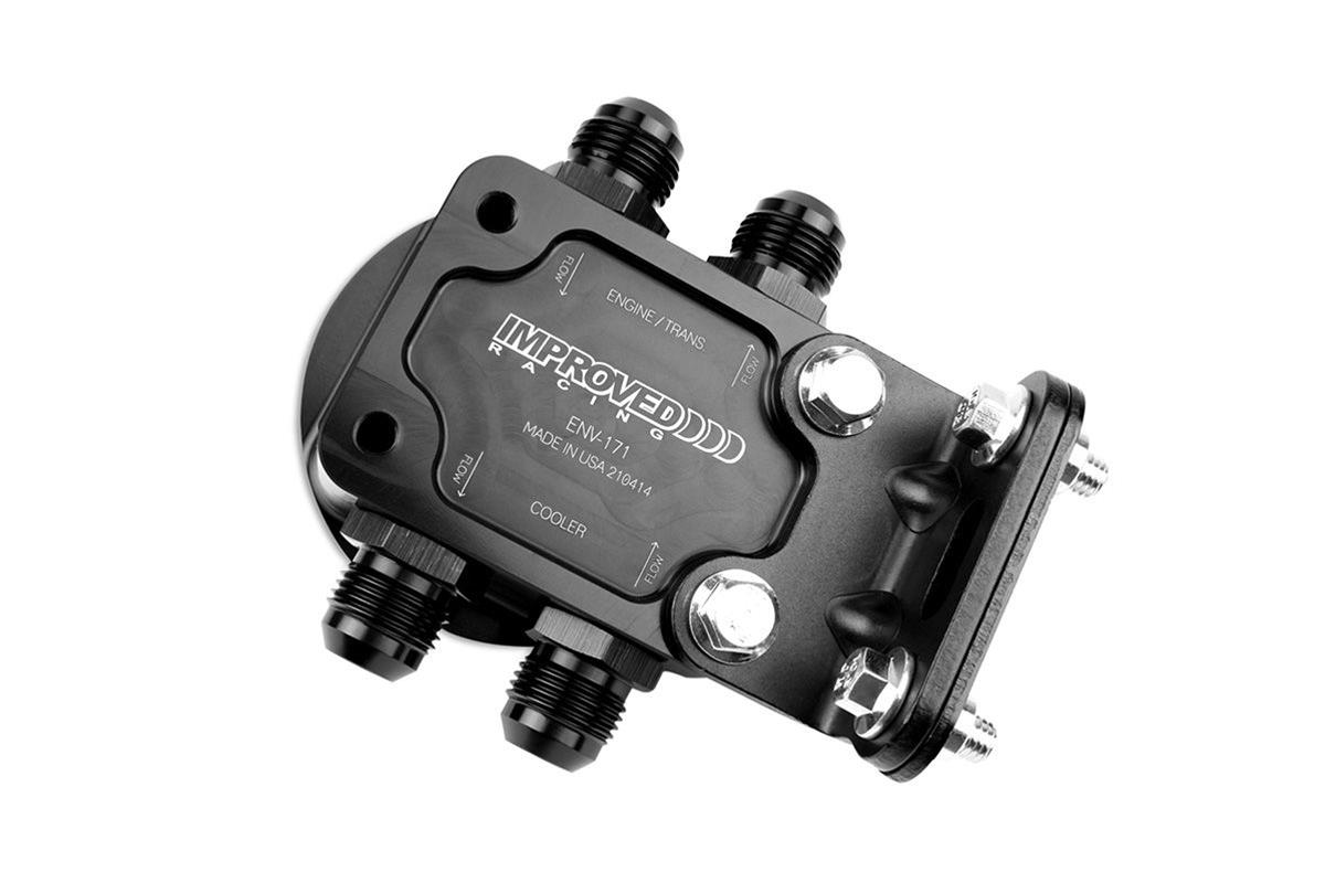Improved Racing Products ENV-171-T4 Improved Racing Remote Oil Filter ...