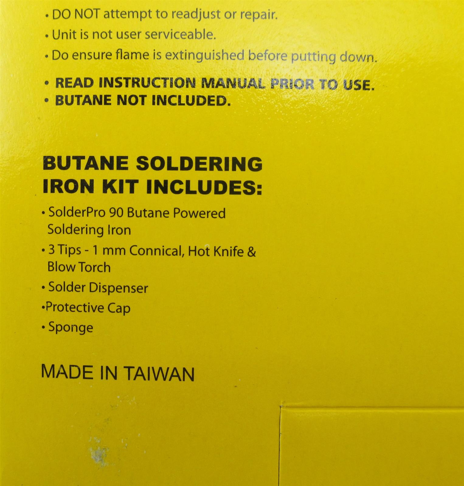 ISO-TIP 9010 ISO-TIP 9010 Pro 90 Butane Soldering Iron Kits | Summit Racing