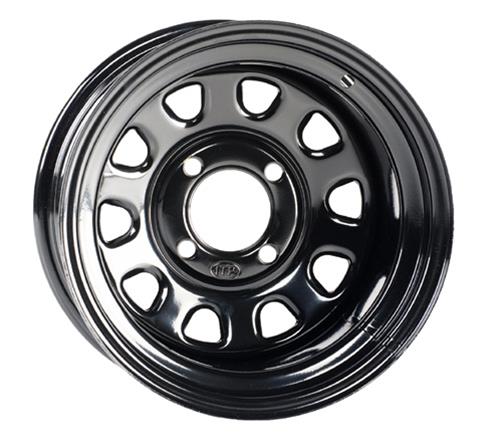 ITP 1222866014B ITP Delta Steel Black Wheels | Summit Racing
