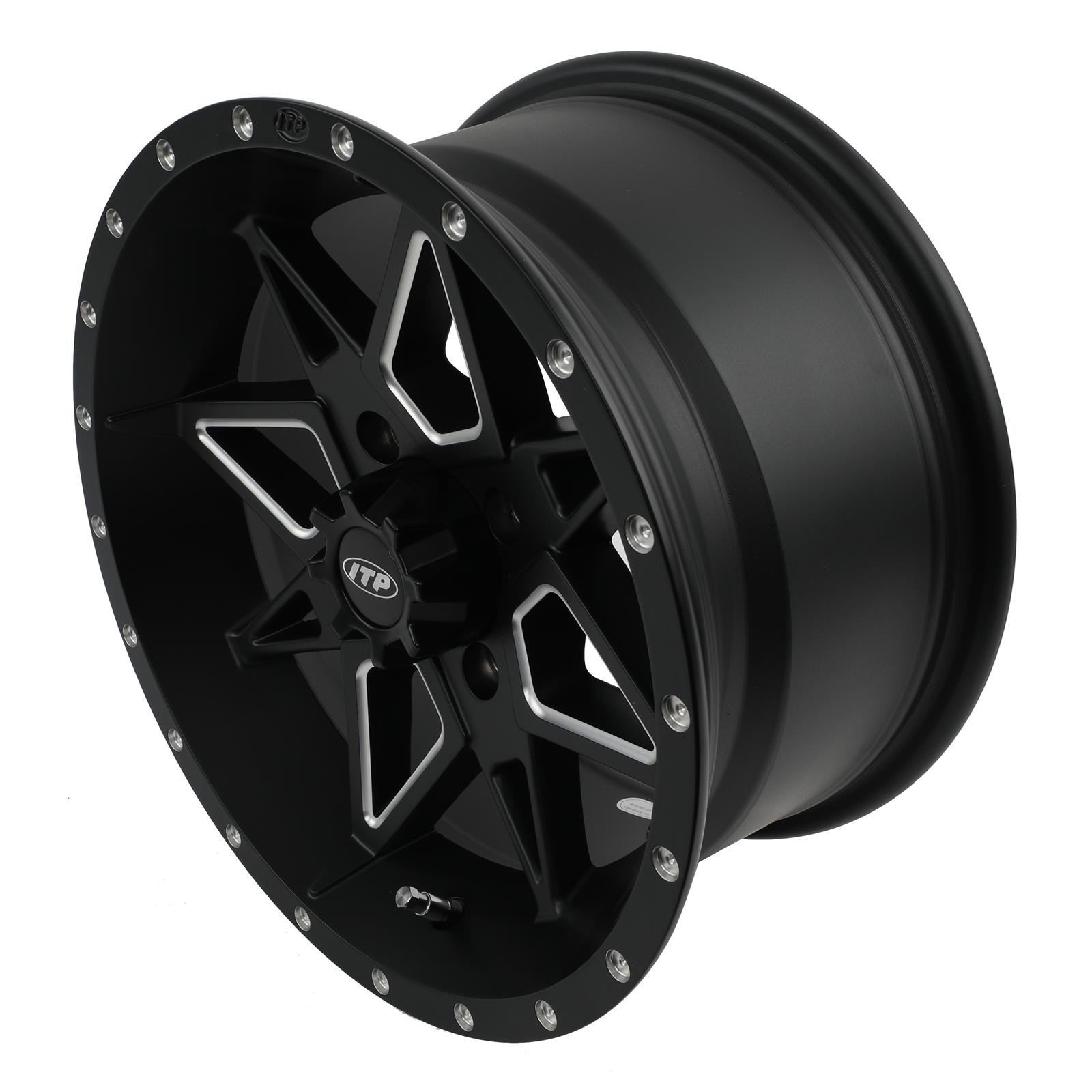 ITP 1421950727B ITP Tornado Storm Series Black Wheels | Summit Racing