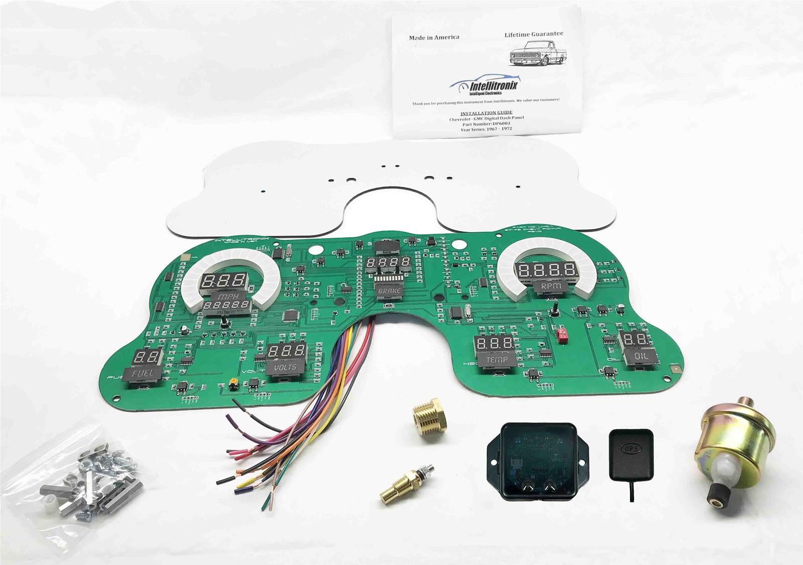 Intellitronix Corp BG6003T-S9020 Intellitronix 1967-1972 GM/Chevy Truck ...