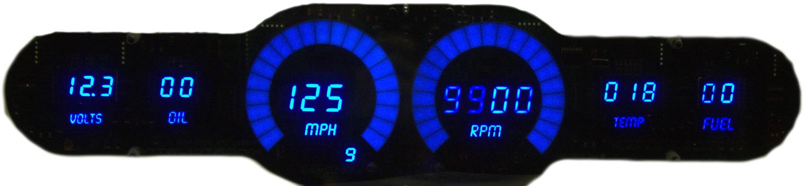 Intellitronix Corp DP10004B Intellitronix LED Digital Gauge Kits ...