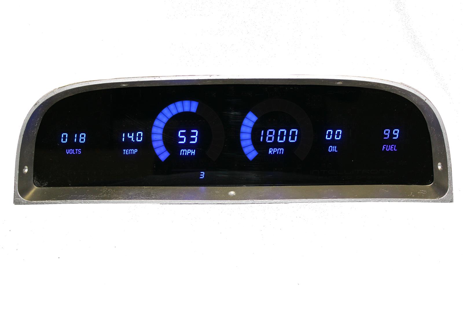 Intellitronix Corp DP6001B Intellitronix LED Digital Direct-Fit Gauge ...