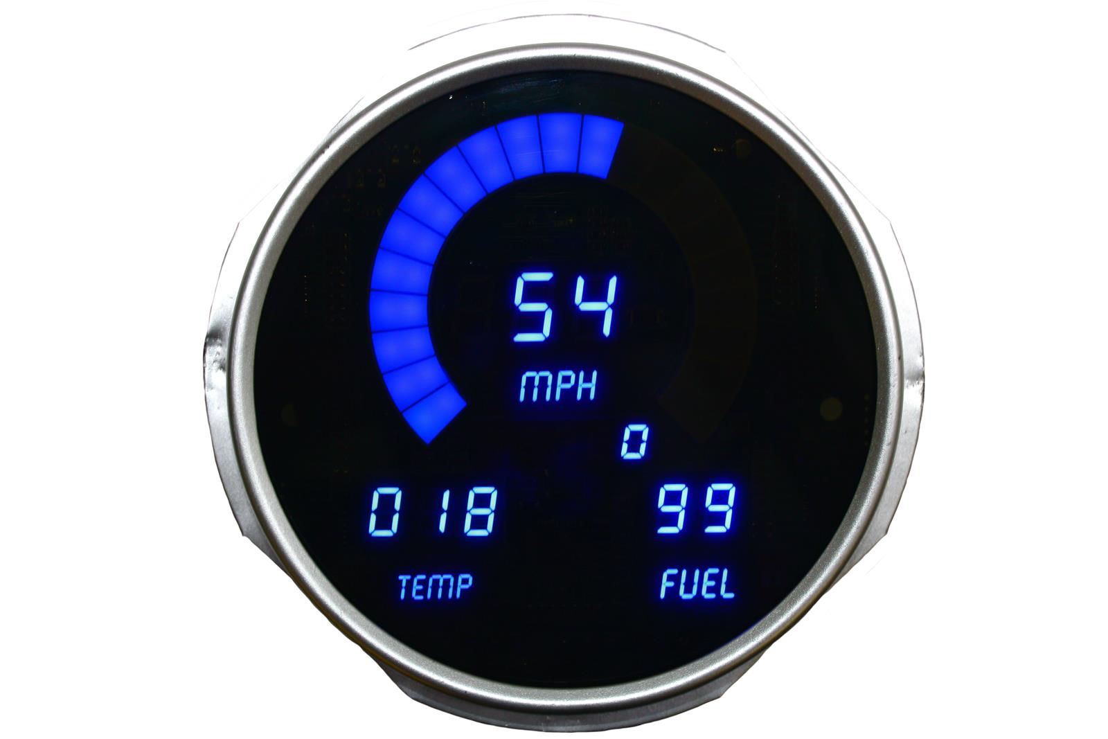 Intellitronix Corp DP6011B Intellitronix LED Digital Direct-Fit Gauge ...