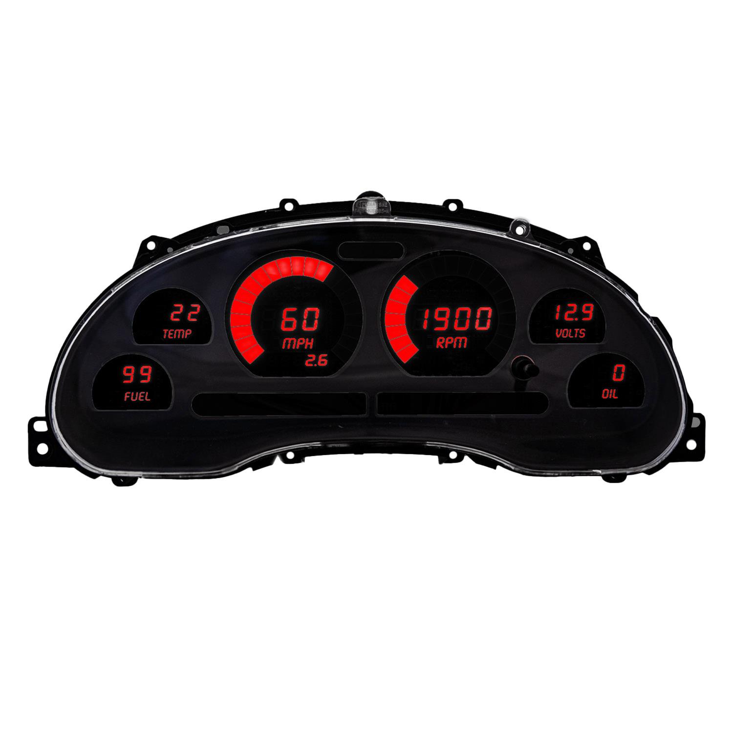 Intellitronix Corp DP7009R Intellitronix 1994-2004 Ford Mustang Digital ...