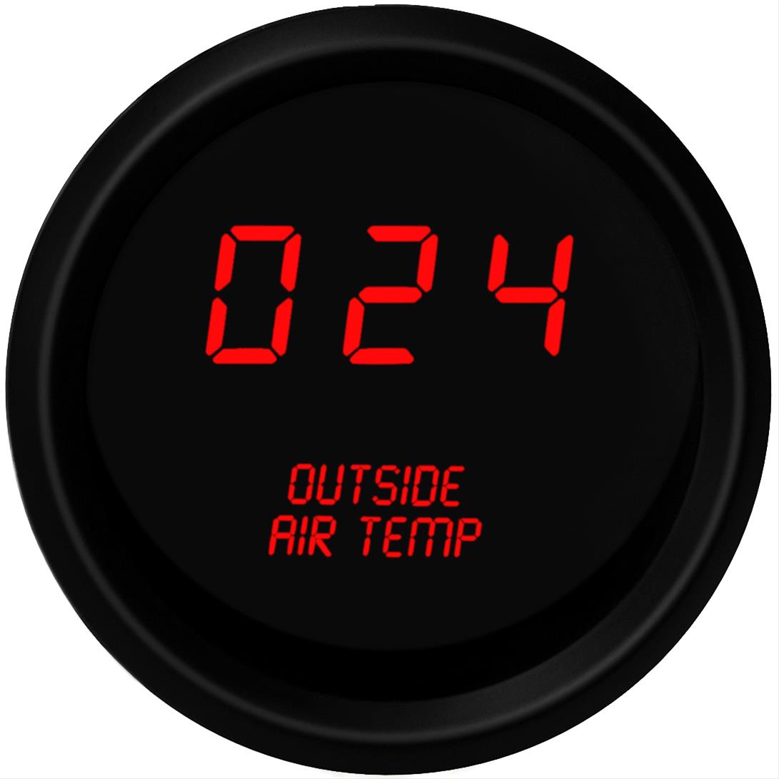 Intellitronix Corp M9123R Intellitronix LED Digital Gauges | Summit Racing