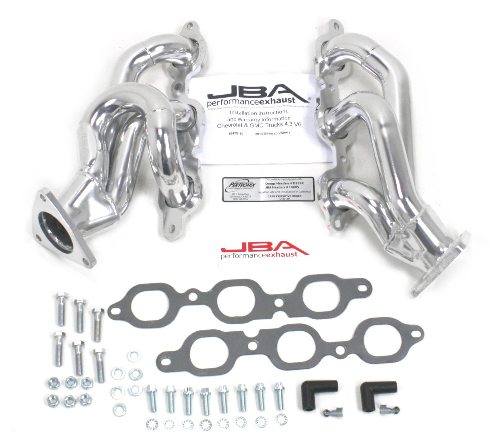 JBA Performance Exhaust 1842S-10JS JBA Performance Exhaust Cat4ward ...