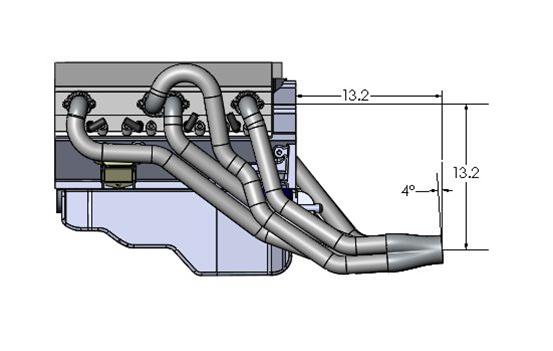 Ultimate Headers 202081 Ultimate Headers 321 Stainless Steel Headers ...