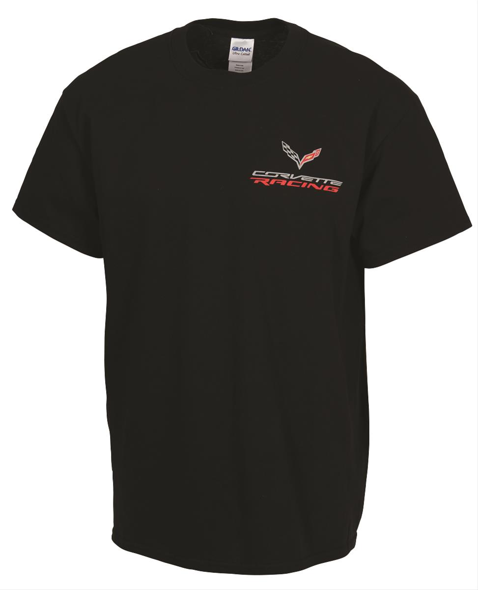 Summit Gifts CVTMS-B-MD Chevy Corvette Racing T-Shirt | Summit Racing
