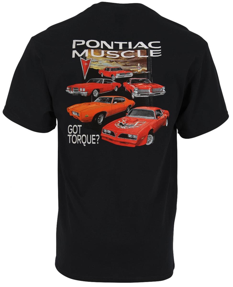Summit Gifts PNGTP-B-ADL-XL Pontiac Muscle T-Shirts | Summit Racing