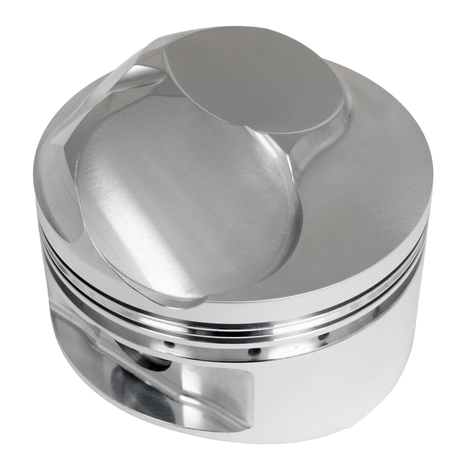JE Pistons 258259S JE Pistons Big Block Open Chamber Dome Top Pistons ...